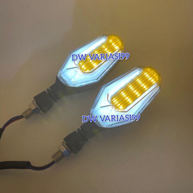 Jual Lampu Sen Led 2 In 1 - Sein Led 2 In 1 - Lampu Sen Plus Senja ...