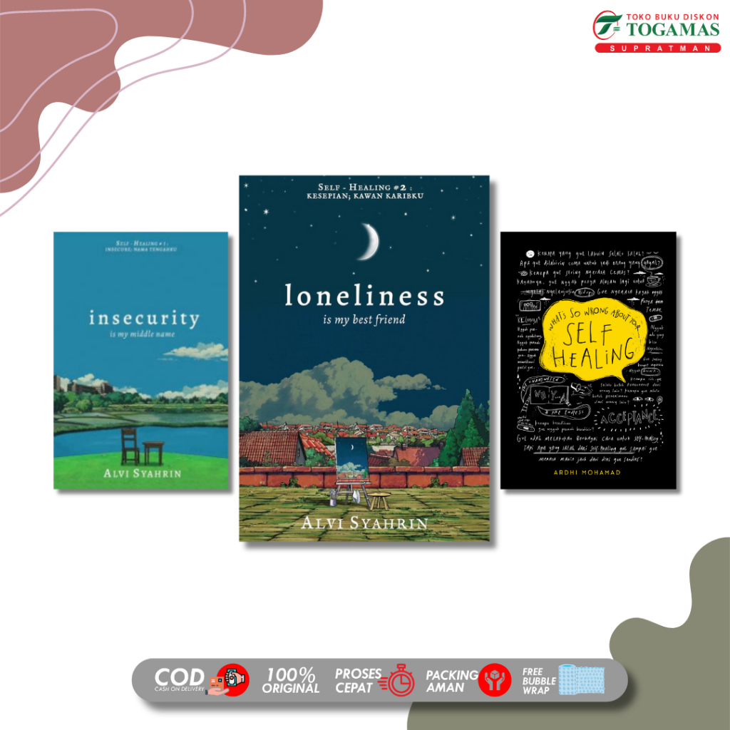 Jual NOVEL INSECURITY / SELF HEALING / LONELINESS IS MY BEST FRIEND ...