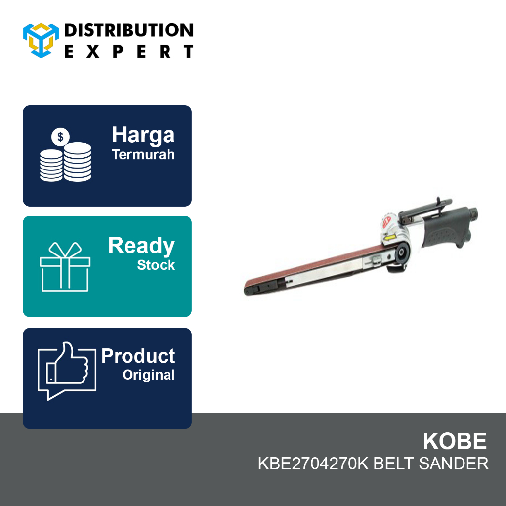 Jual Gambar Kobe Red Line KBE2704270K R5228, Belt Sander, Air, 13mm x ...