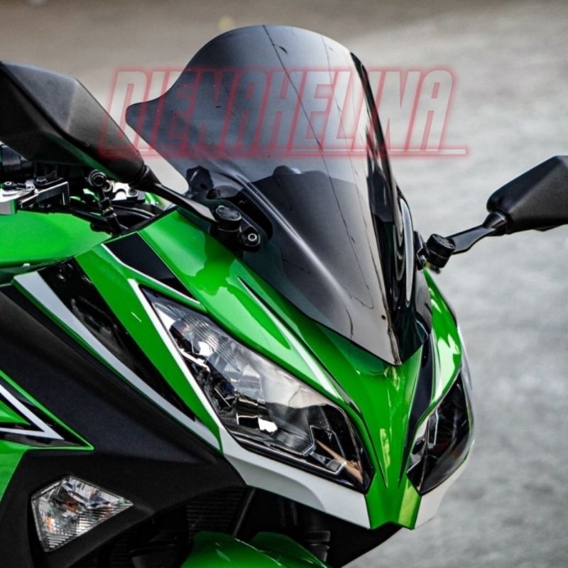 Jual WINDSHIELD NINJA FI 250 VISOR NINJA FI TYPE S.E TEBAL 3MM ( 2013 ...