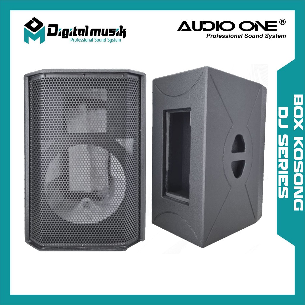 Jual AUDIO ONE Box Kosong Speaker Pasif Aktif Type DJ Fullrange Ukuran ...
