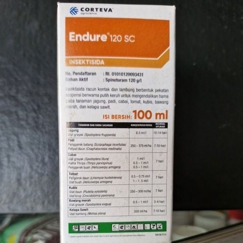 Jual Insektisida ENDURE 120 SC - 100 ML | Shopee Indonesia
