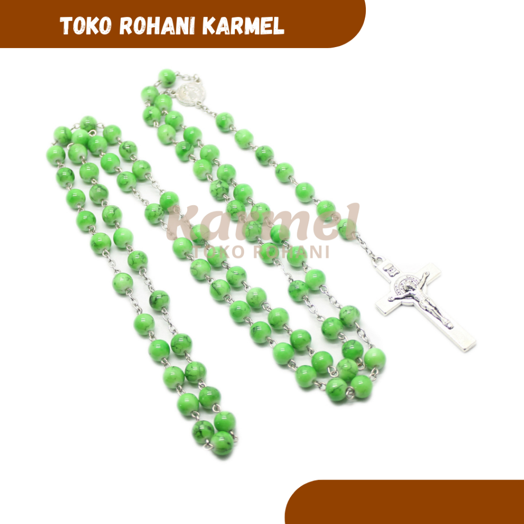 Jual ROSARIO BAPA KAMI (MUTIARA SINTETIS) / ROSARIO BAPA KAMI 77 KALI (77 X) / ROSARIO KATOLIK ...