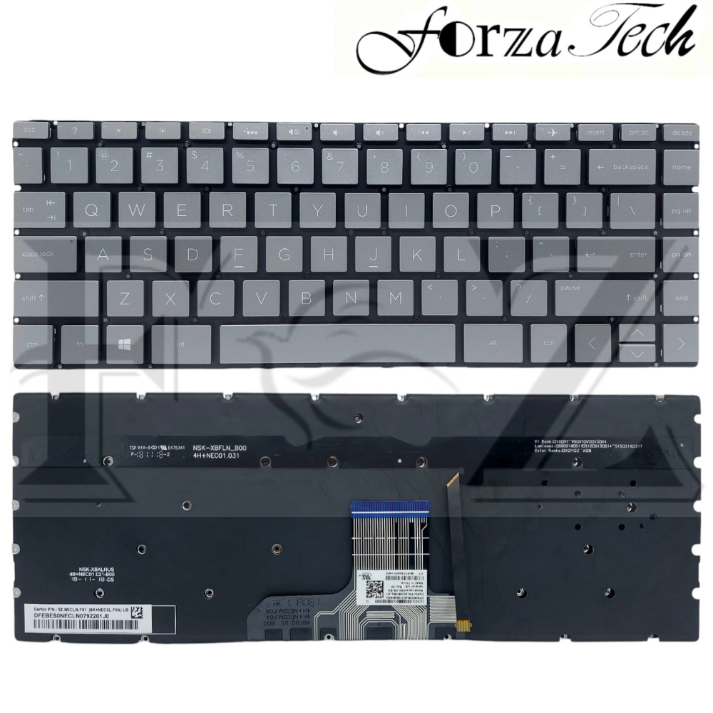 Jual Keyboard Laptop HP Envy X360 13m-ag 13m-ag0001dx 13m-ag0002dx Gray ...