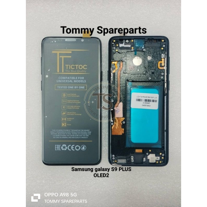 Jual LCD TOUCHSCREEN PLUS FRAME SAMSUNG GALAXY S9 PLUS G965 G965F ...
