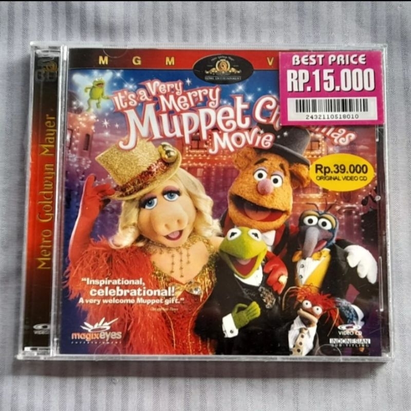Jual VCD It's a Very Merry Muppet Christmas Movies (2002, MGM) 2 Disc ...