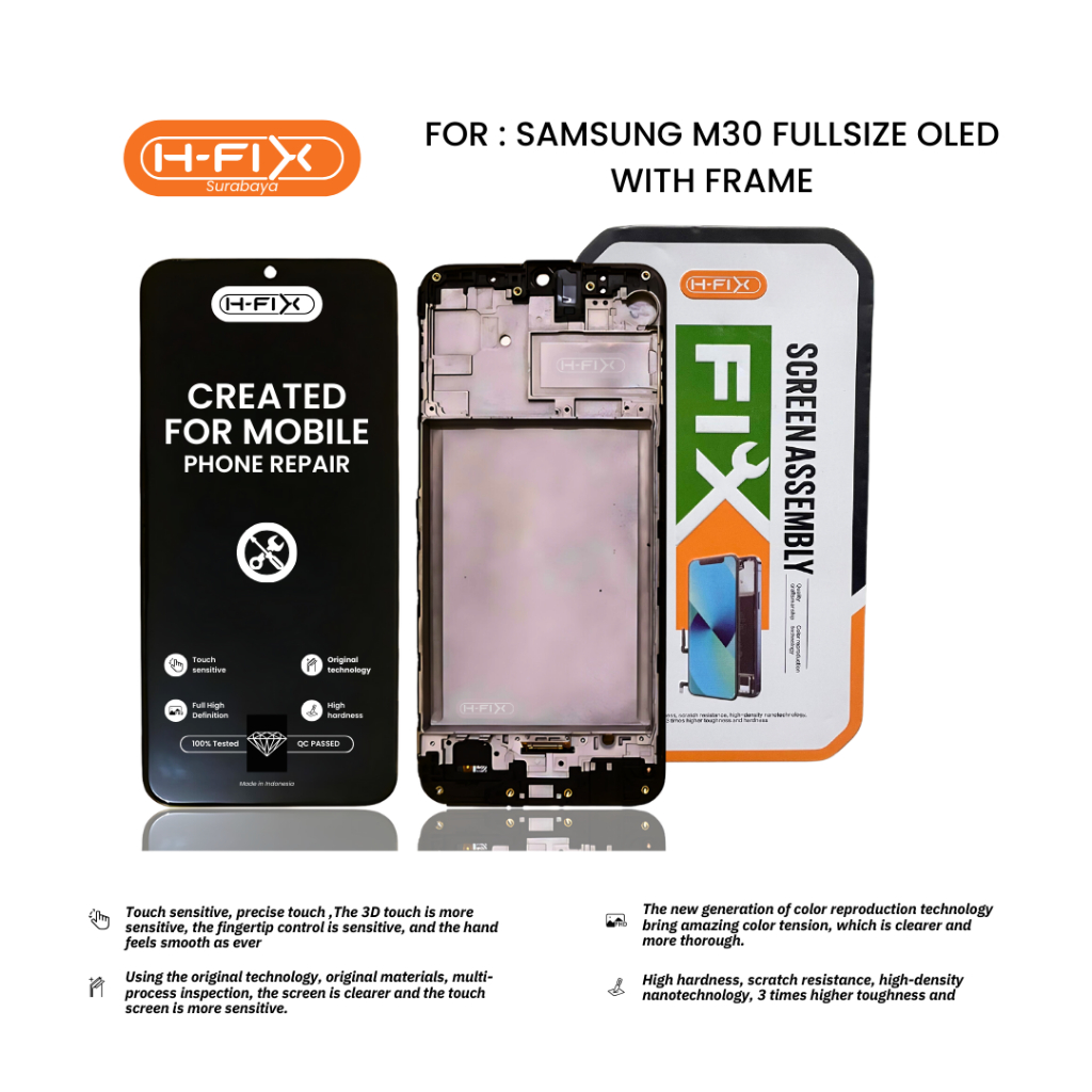 Jual H-Fix Lcd Samsung Galaxy M30 / M30S / M21 / M31 Oled Wf Fullset Touchscreen | Shopee Indonesia