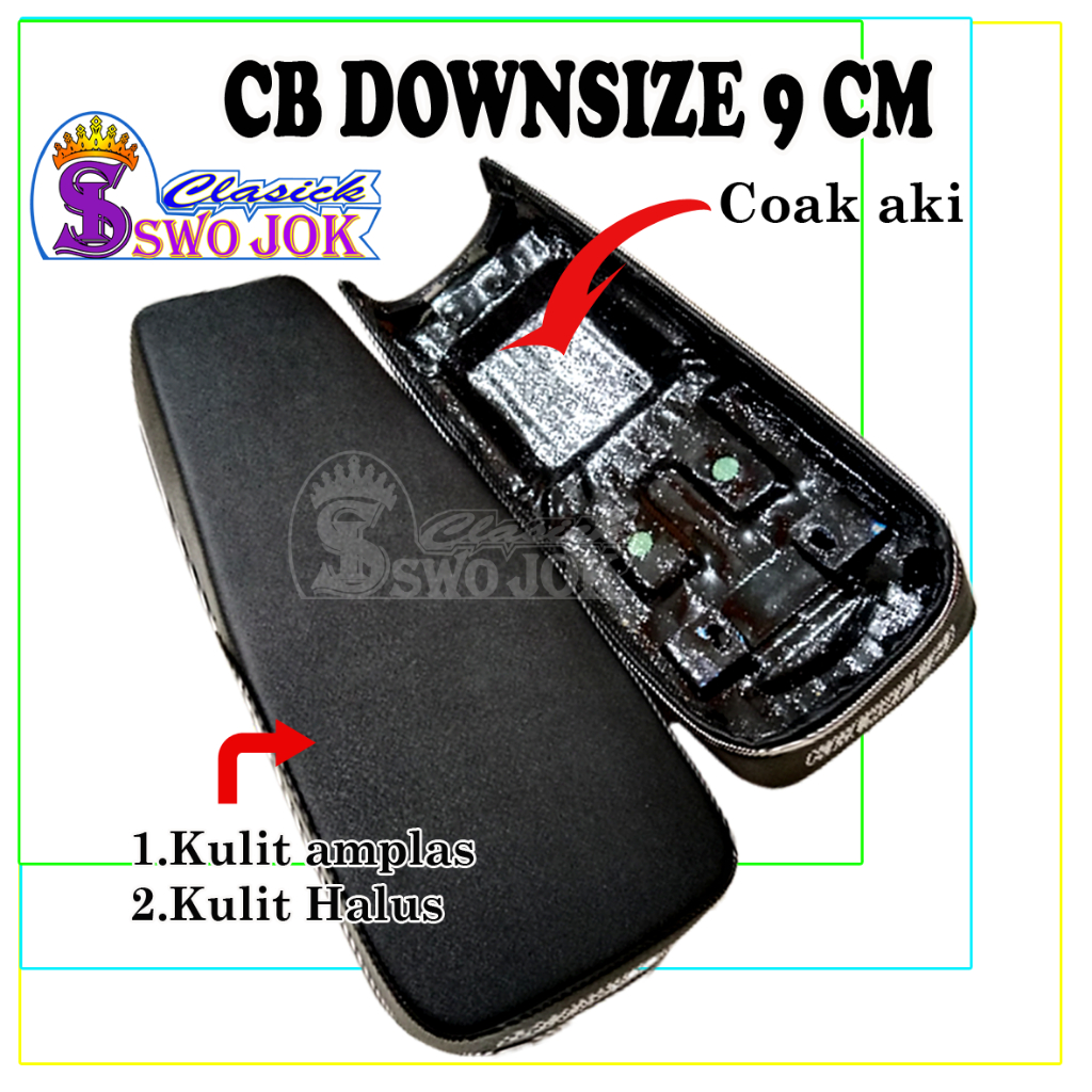 Jual JOK CB125SE SLIM downsize tinggi 9 cm # jok CB 9 cm sablon CB125se busa anti gembos ...