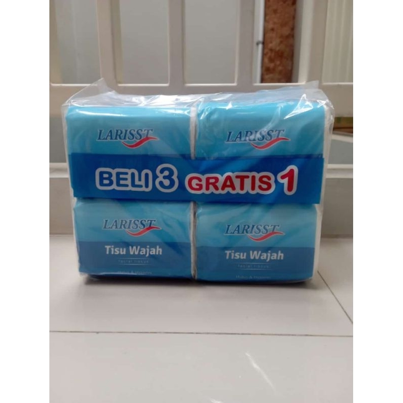 Jual Larisst Facial Tissue Tisu Wajah 200s (3+1) | Shopee Indonesia