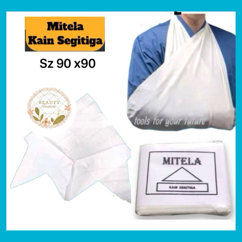 Jual Kain segitiga PMR Mitela | Shopee Indonesia