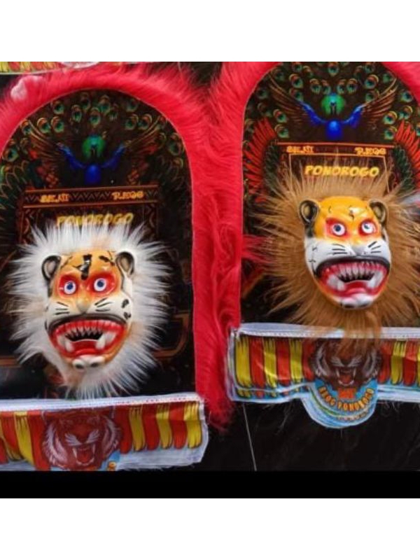 Jual TERLARIS!!!TOPENG REOG 3d BESAR (ISI 10PCS DAN 20PCS)/TOPENG REOG ...