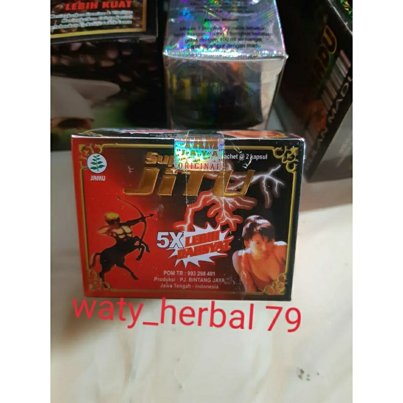 Jual *jitu super kapsul original 100% isi 10 sachet (2kapsul) | Shopee ...