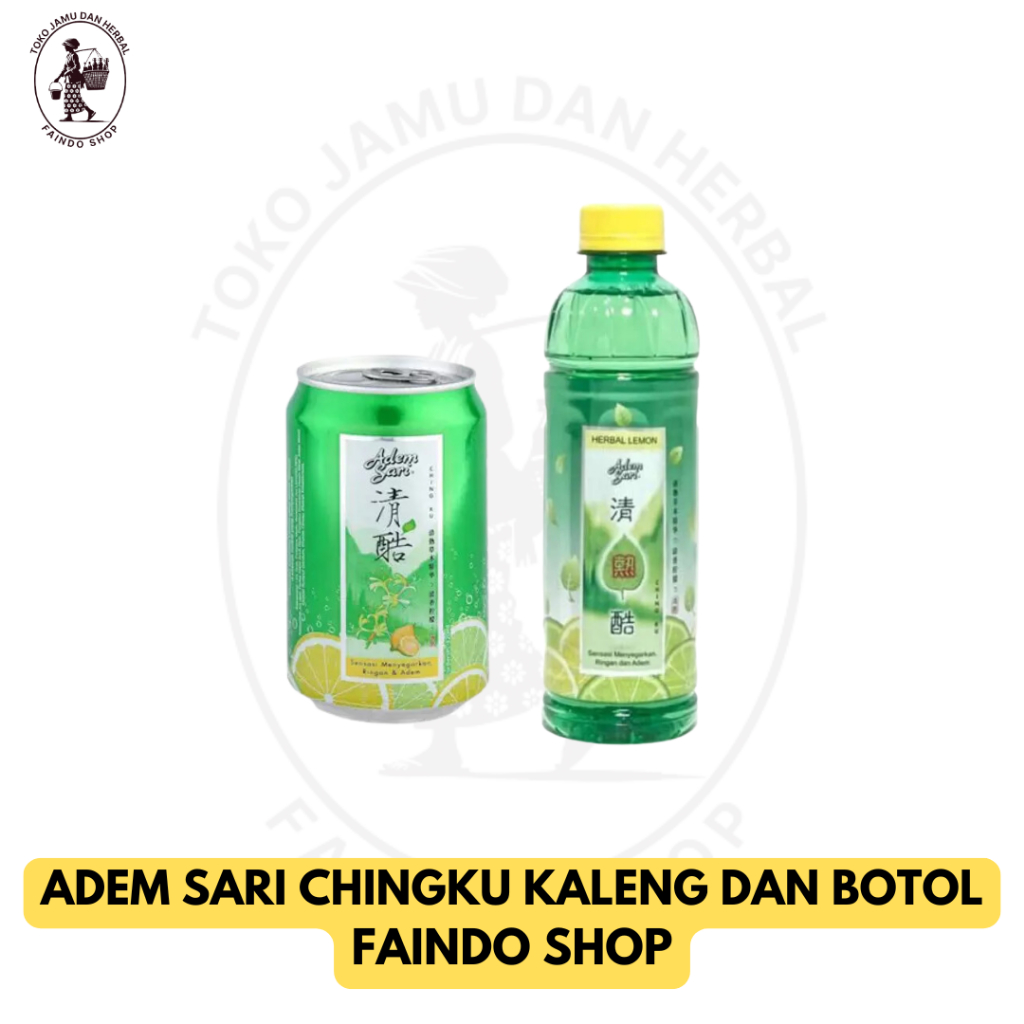 Jual Adem Sari Ching Ku Botol dan Kaleng Untuk Panas Dalam | Shopee ...