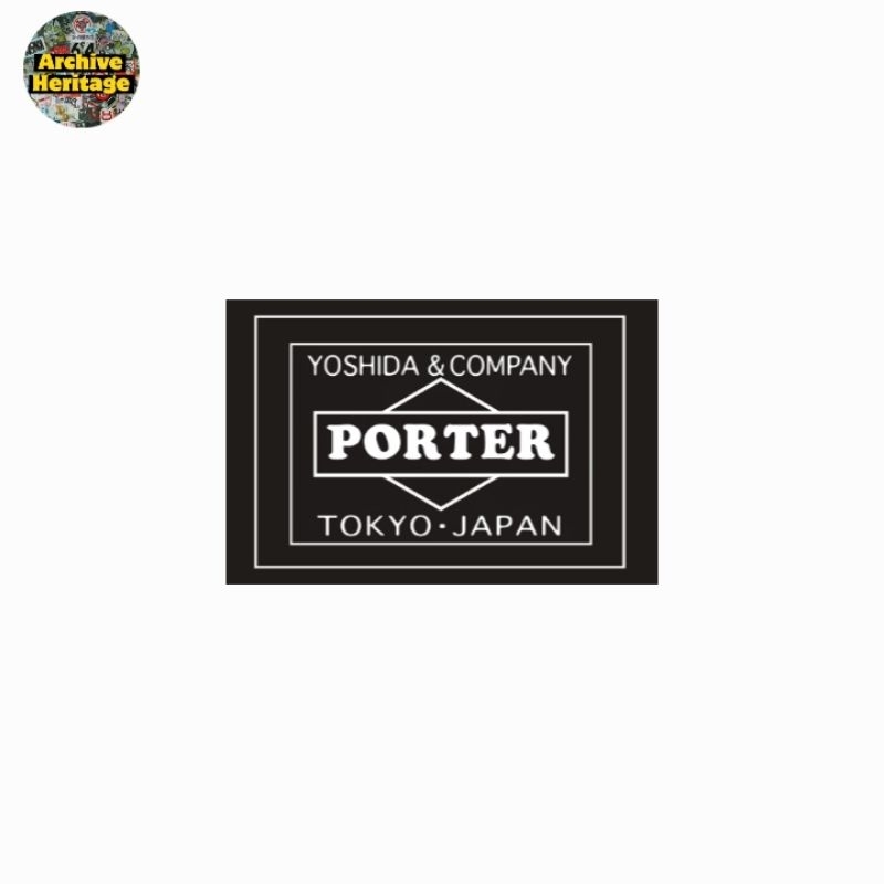 Jual sticker Porter Yoshida company bag brand logo stiker | Shopee ...