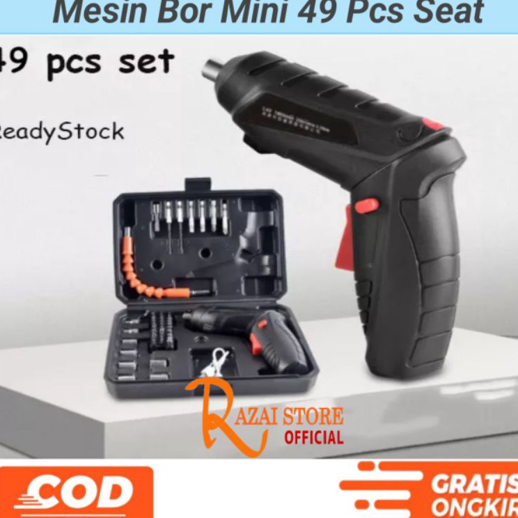 Jual Gratis Bubble Mesin Bor Mini Cordless Mini 49pc Seat Bor Mini ...