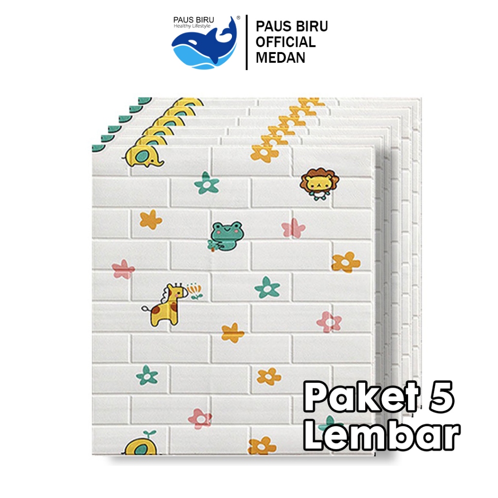Jual Paus Biru - Paket 5 Pcs!!! Wallpaper dinding 3D Motif Gambar ...