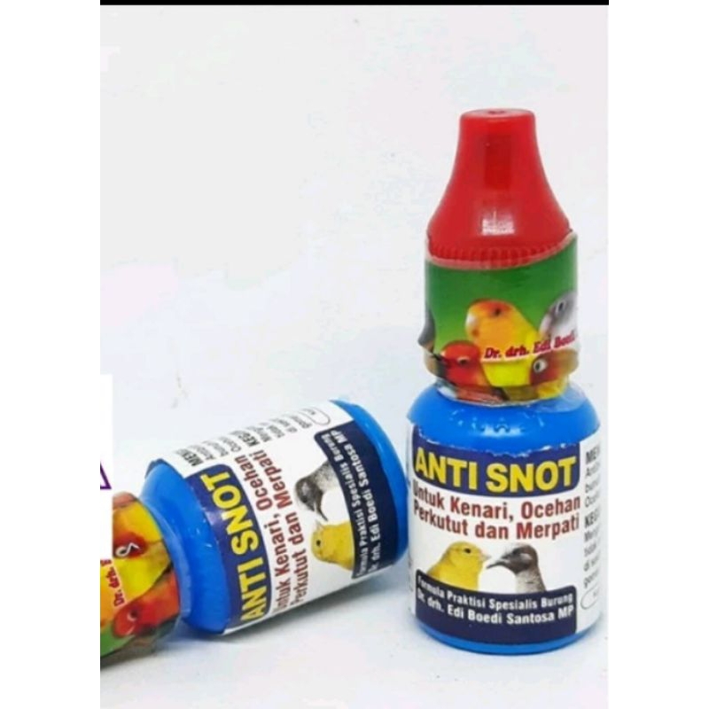 Jual Anti Snot Obat Snot Mata Berair Pipi Bengkak Burung | Shopee Indonesia