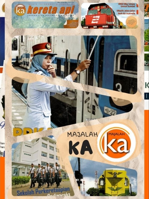 Jual Majalah Kereta Api / MKA / Indonesian Railways Magazine ️segel plastik ️ | Shopee Indonesia