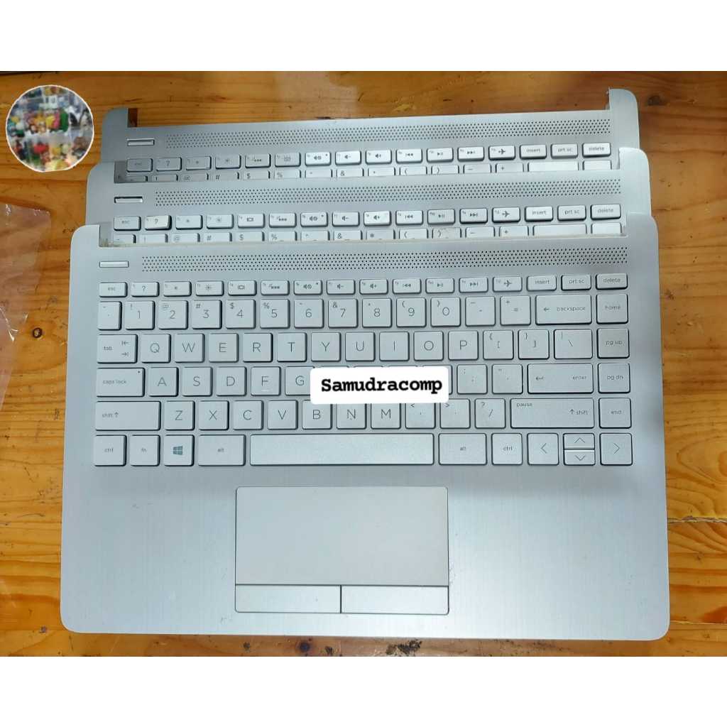 Jual Frame Keyboard Normal Topcase Palmrest Laptop HP 14S CF 14-CF 14 ...