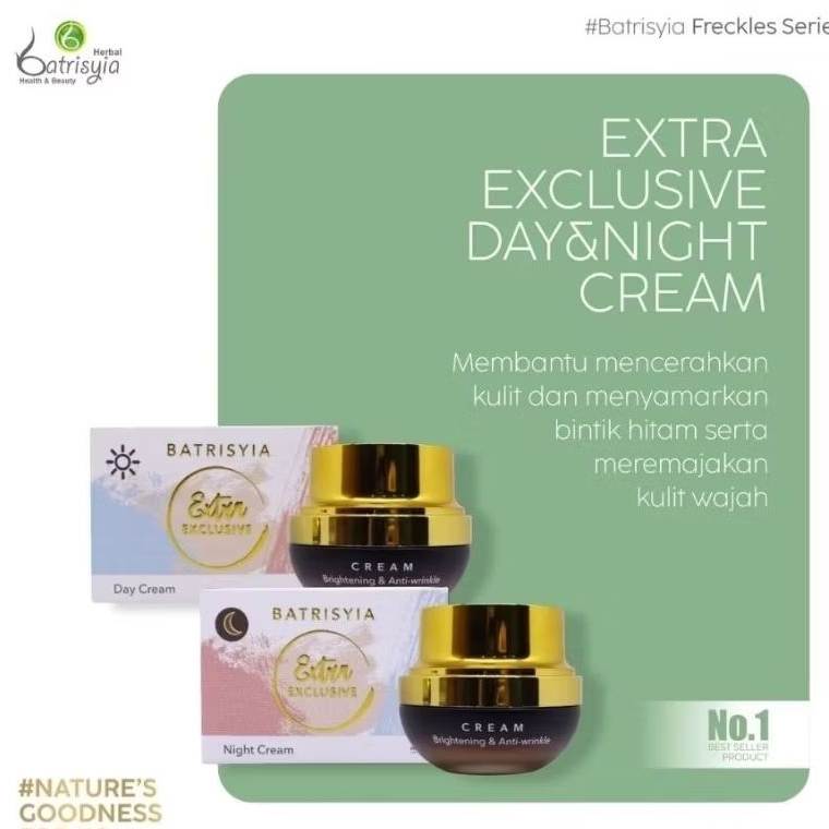 Jual Batrisyia Cream Extra Exclusive 17 g | Day & Night | Shopee Indonesia