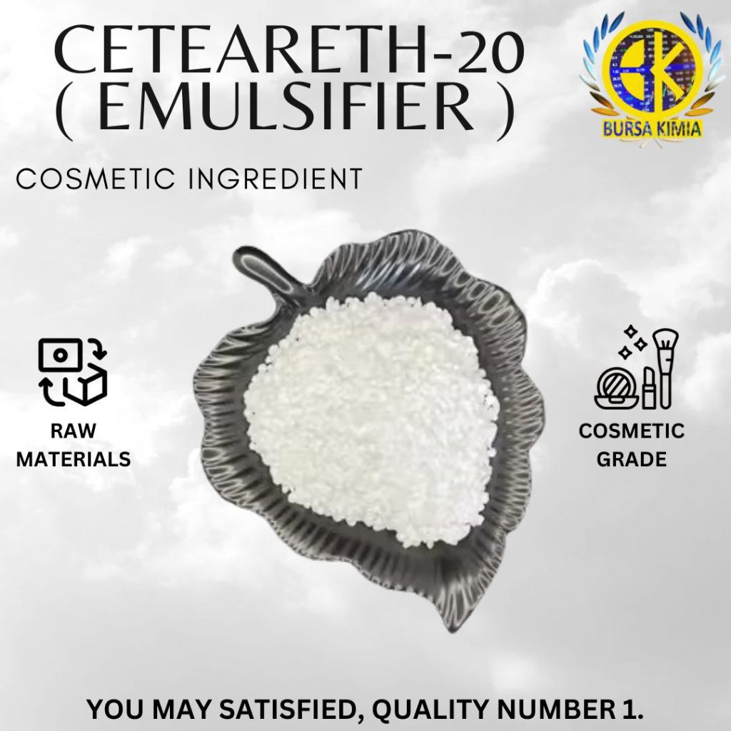 Jual Original and Pure 1kg Lexemul CS-20 Ceteareth-20 Cetearyl Alcohol ...