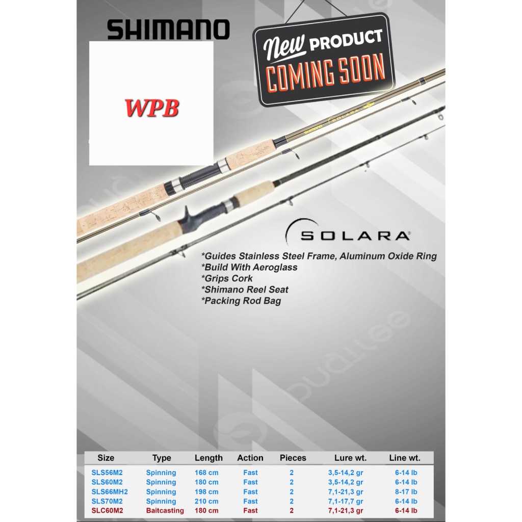 Jual Rod SPINNING SHIMANO SOLARA | Shopee Indonesia
