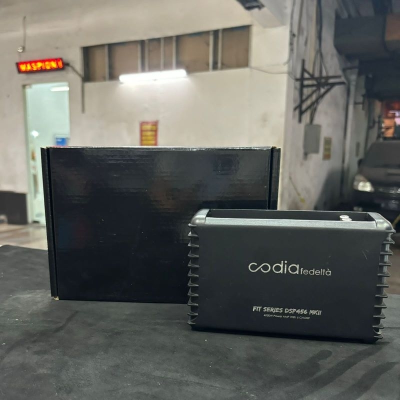 Jual CODIA FIT 456 MK II ( 6 channel DSP , 4 channel Amplifier ...