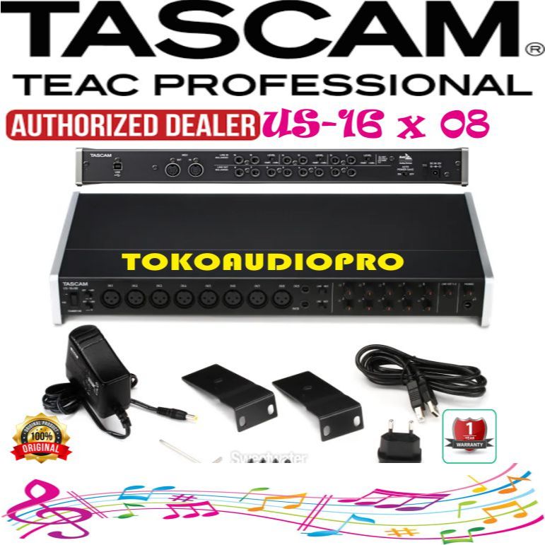 Jual Tascam US16x08 USB Audio Interface Tascam US-16x08 | Shopee Indonesia