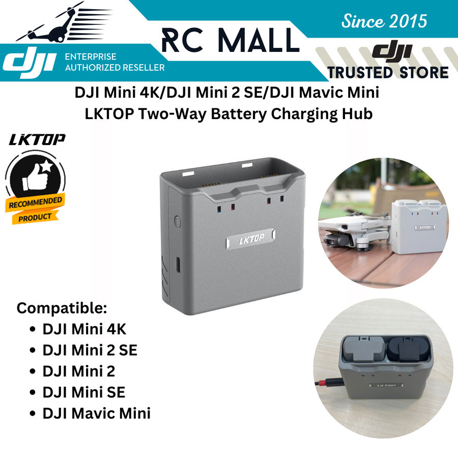 Jual Battery Charging Hub DJI Mini 4K DJI Mini 2 SE Charger Baterai DJI ...
