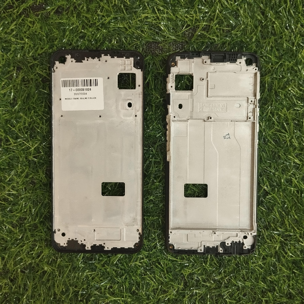 Jual MIDDLE FRAME COCOK UNTUK REALME 6 BLACK | Shopee Indonesia