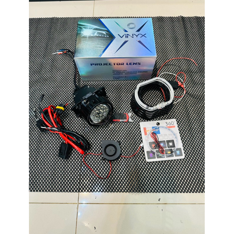 Jual PROJECTOR BILED VINYX P75 LASER BEAM 70watt PAKETAN SET | Shopee ...