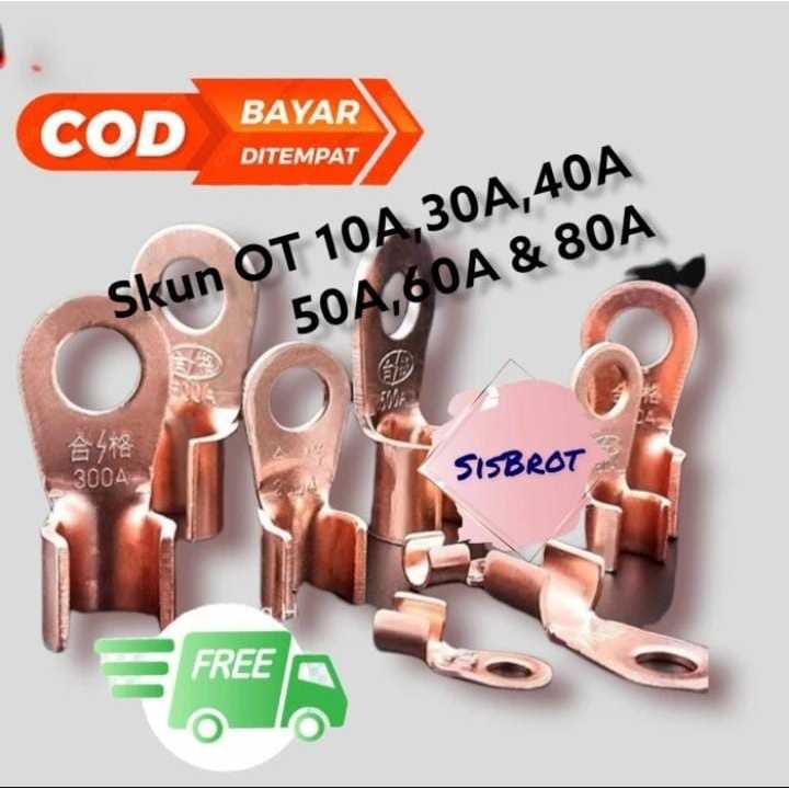Jual Kabel skun / kabel skun OT-10A,20A,30A,40A,50A,60A,80A tembaga ...