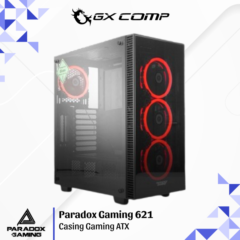 Jual Paradox Gaming Casing 621 - Casing Gaming ATX | Shopee Indonesia