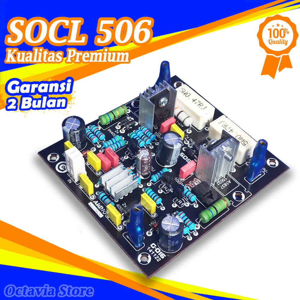 Jual Amplifier Kit Power SOCL 506 Qualitas Super premium | Shopee Indonesia