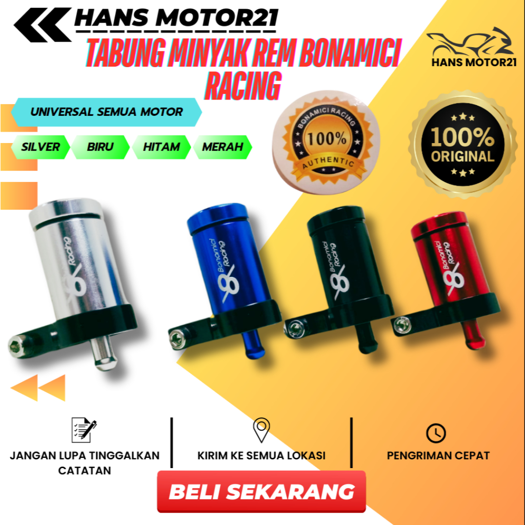 Jual TABUNG MINYAK REM BONAMICI TABUNG MASTER REM ATAS / DEPAN FULL CNC ...