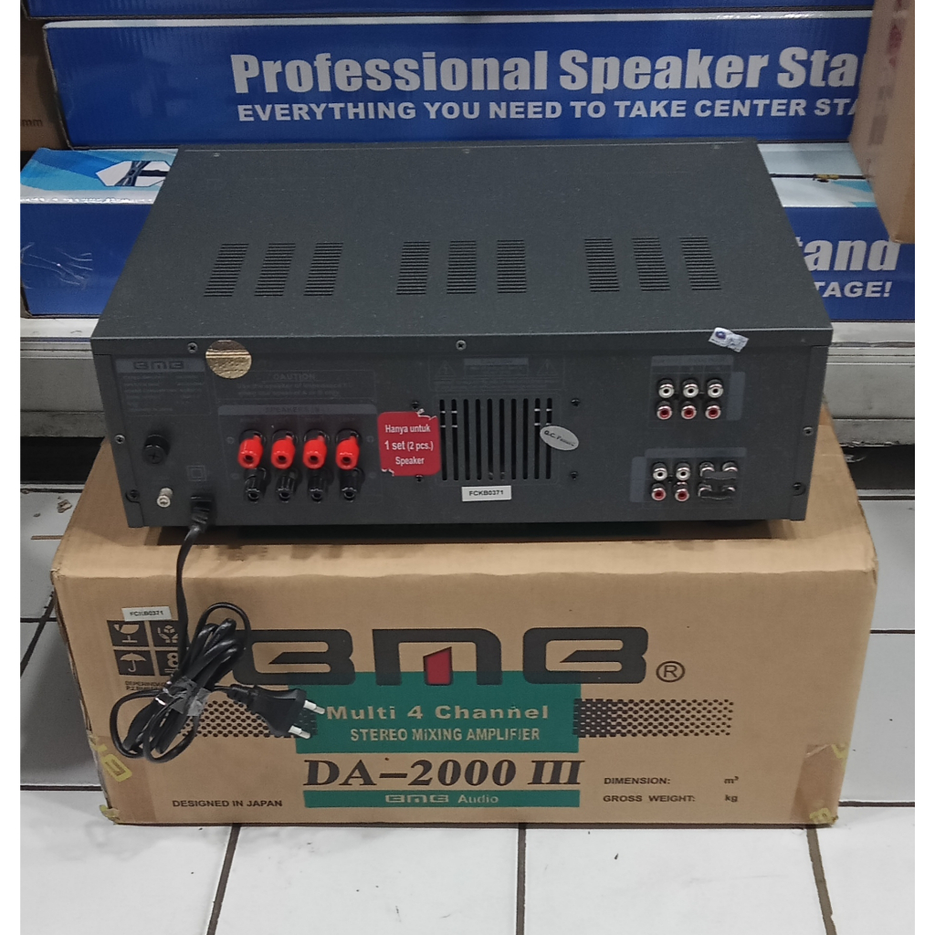 Jual amplifier karaoke bmb da 2000 iii bmb da2000 iii bmb da-2000 III ...