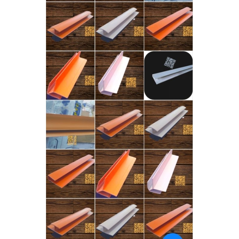 Jual list dinding pvc |list plafon pvc ( 4 m ) | Shopee Indonesia