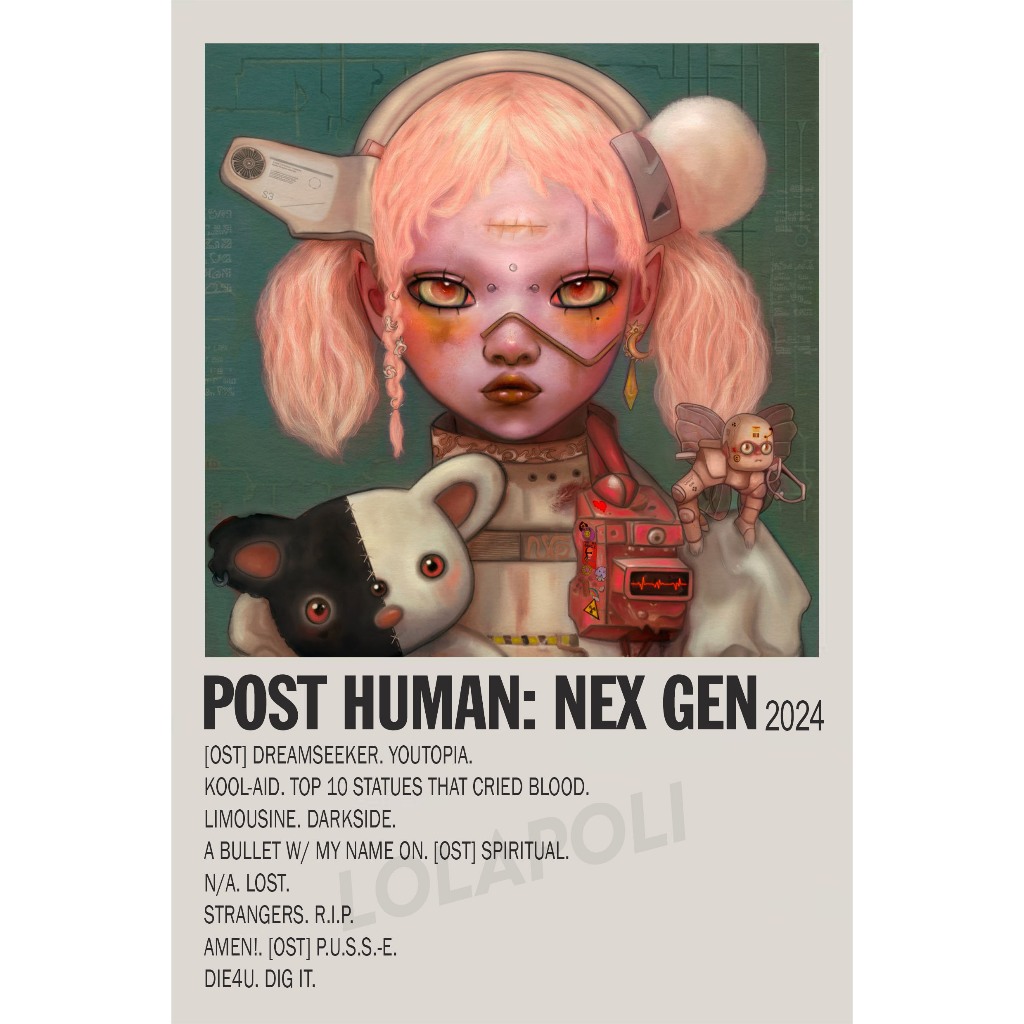 Jual Poster Cover Album Post Human: Nex Gen - Bring Me The Horizon ...