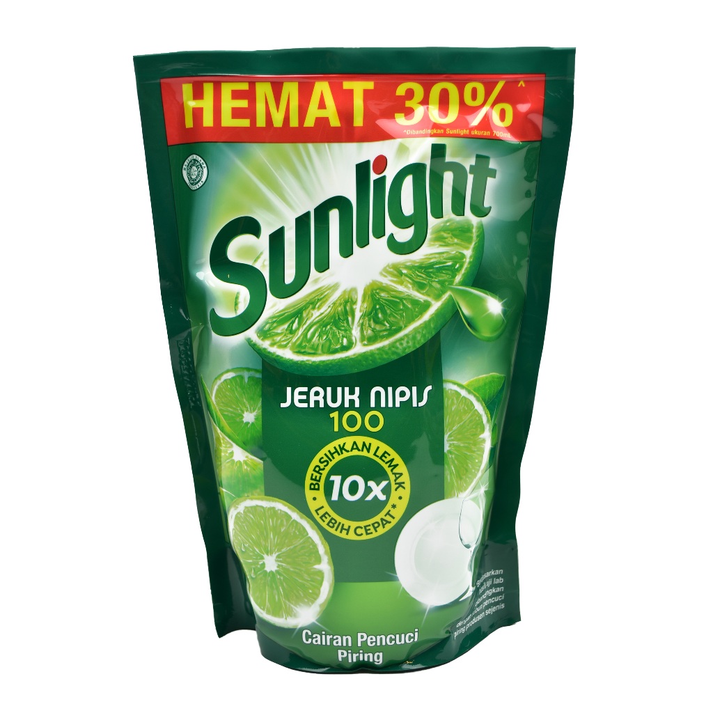 Jual sunlight sabun cuci piring jeruk nipis 635ml | Shopee Indonesia