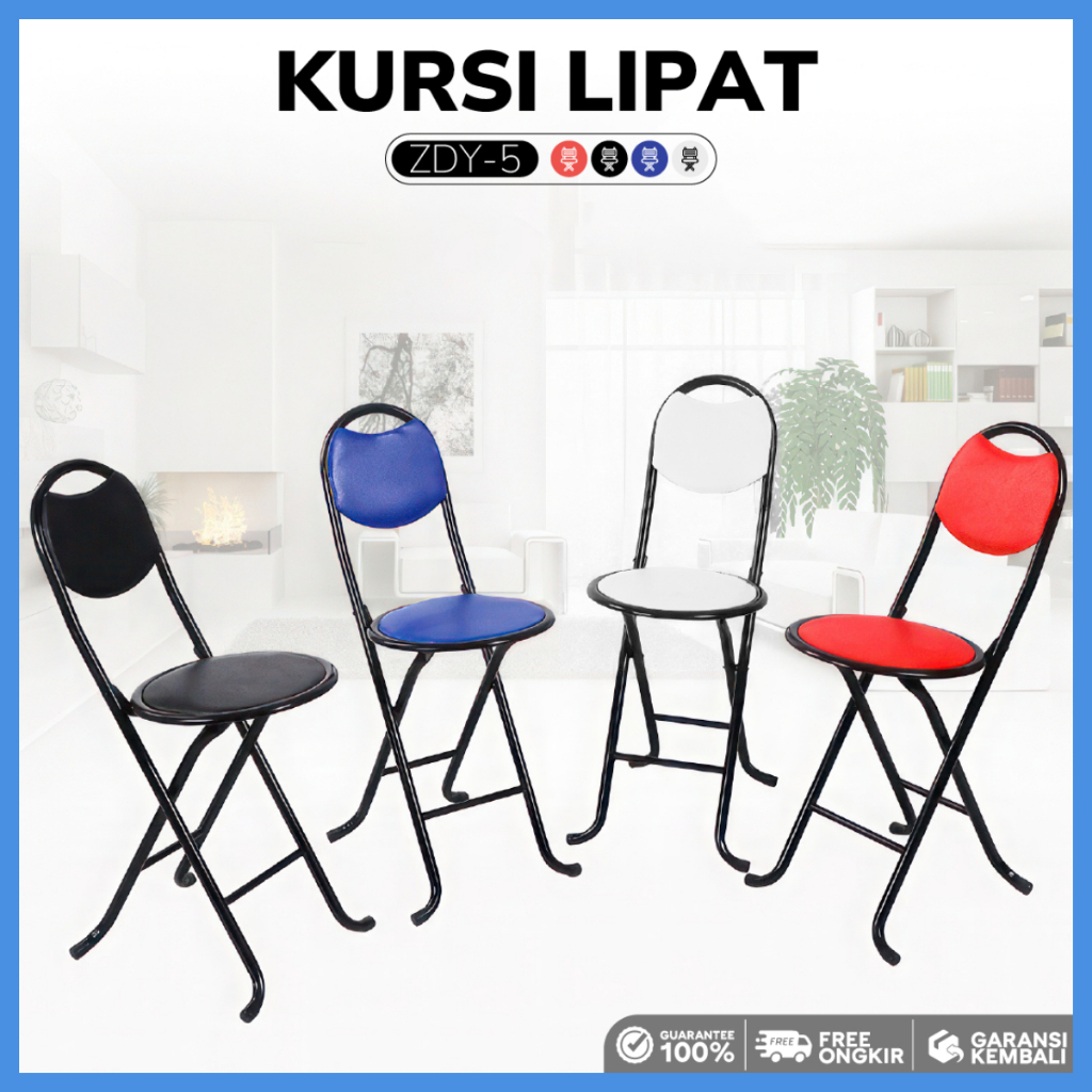 Jual Kursi Portable Kursi Lipat Sandaran Bangku Lipat Minimalis ...