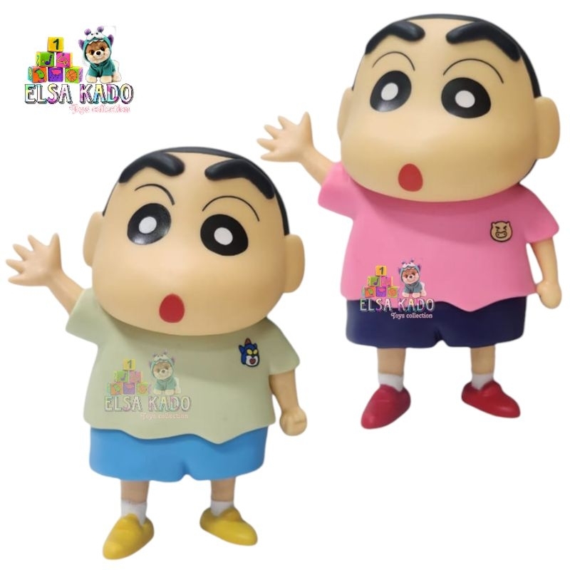 Jual Crayon Sinchan Action Figure Besar 20cm Kaos Warna Shinchan ...
