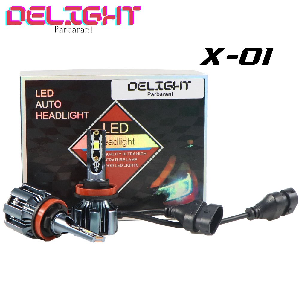 Jual DELIGHT LED X-01 30W (5900K) - H4, H11, 9005, 9006 | Shopee Indonesia