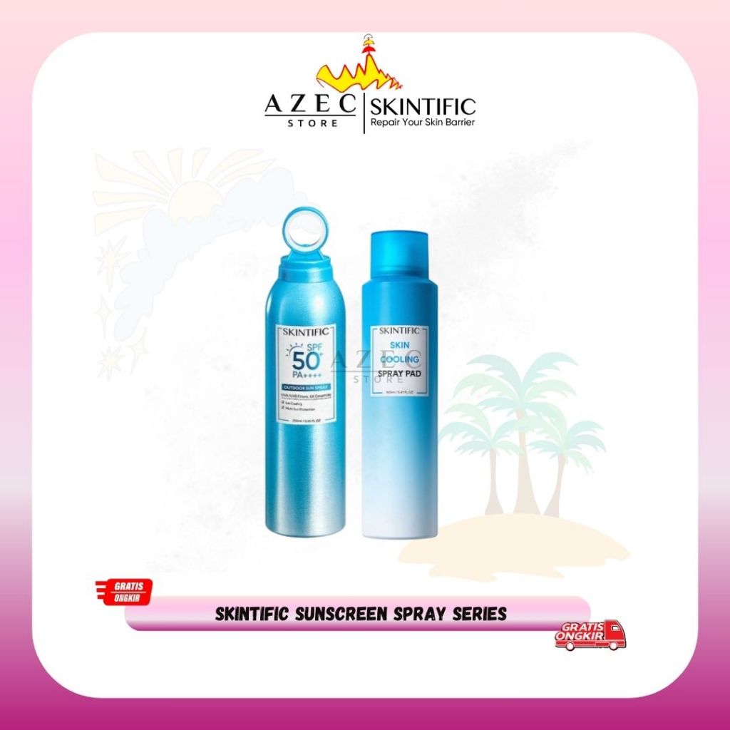 Jual Skintific Sunscreen Spray Series - Outdoor Sun Spray SPF 50 PA ...
