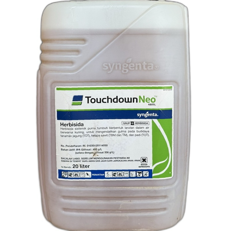 Jual HERBISIDA TOUCHDOWN NEO 480 SL 20 LITER/RACUN SISTEMATIK GULMA ...