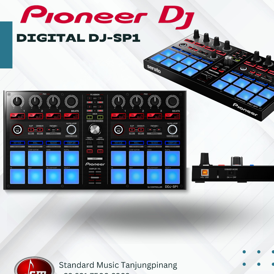 Jual Pioneer DJ-SP1 Sub Control for Serato DJ Pro | Shopee Indonesia