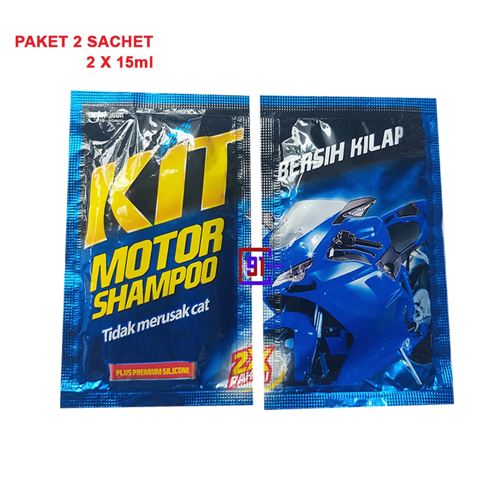 Jual Kit Motor Shampoo Sachet Isi 2 Pcs 2 x 15ml | Shopee Indonesia