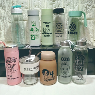 Jual MINIM ORDER 30pcs, Botol Sablon, Botol Custom, botol souvenir ...