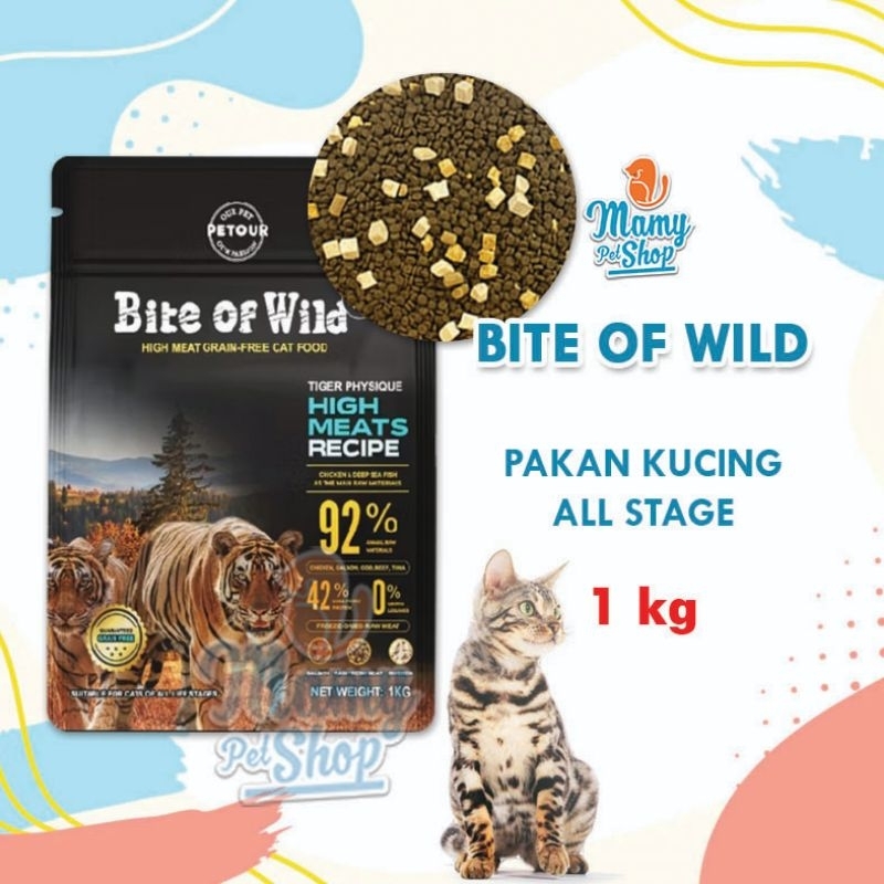 Jual BITE OF WILD 1 KG ALL STAGES | Shopee Indonesia