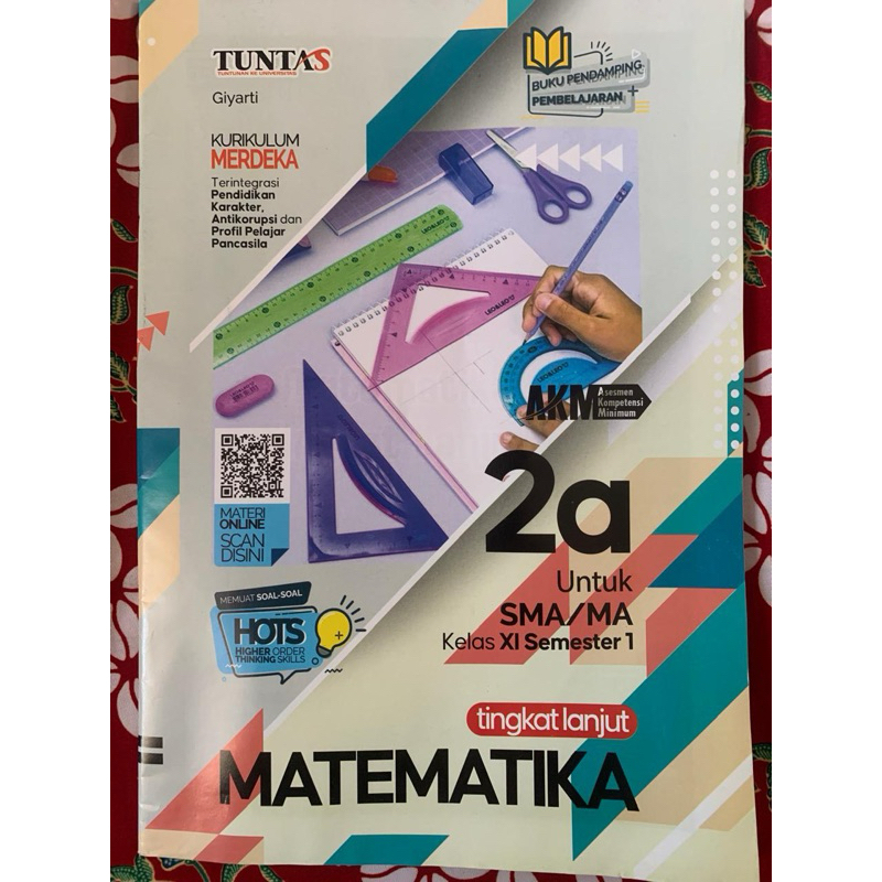 Jual LKS MATEMATIKA TINGKAT LANJUT KELAS 11 & 12 UNTUK SMA/MA KURIKULUM MERDEKA | Shopee Indonesia