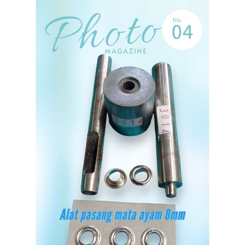 Jual Alat pasang mata ayam dan plong 8mm/22/3014 | Shopee Indonesia